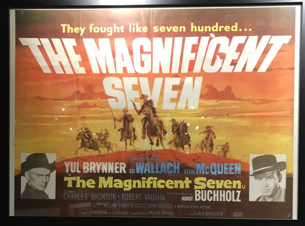 The Magnificent Seven 1961 UK Quad Movie Poster | BHP