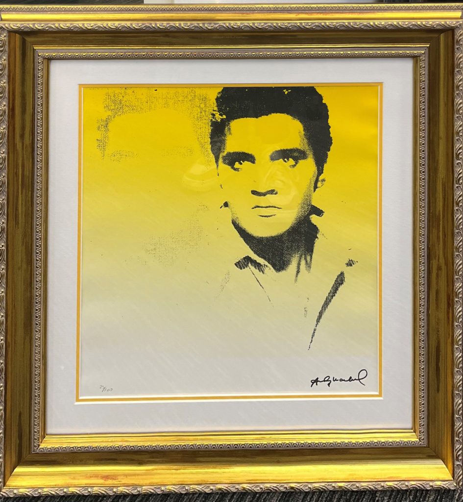Elvis Presley by Andy Warhol - BHP Collectibles