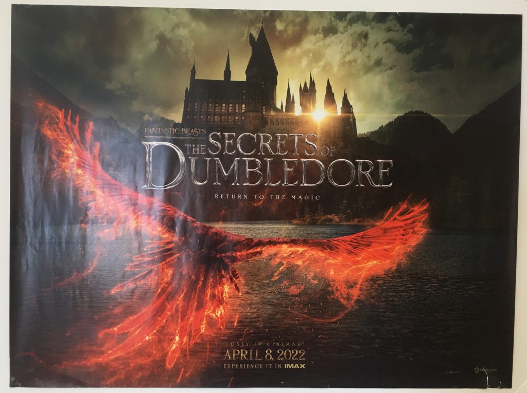 Fantastic Beasts: The Secrets of Dumbledore 2022 UK Quad Movie Poster ...