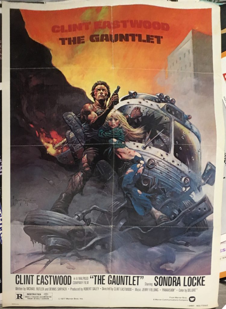 The Gauntlet 1977 US One Sheet Movie Poster - BHP Collectibles