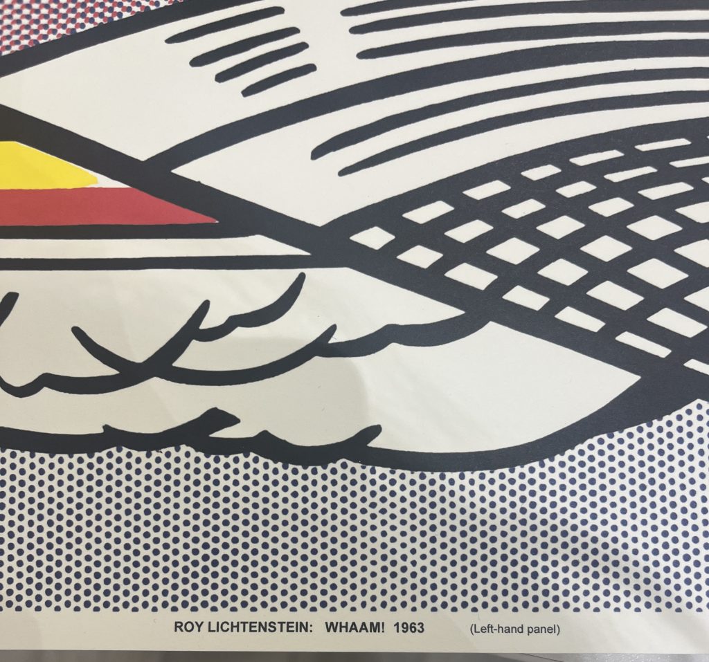 Whaam Diptych by Roy Lichtenstein - BHP Collectibles