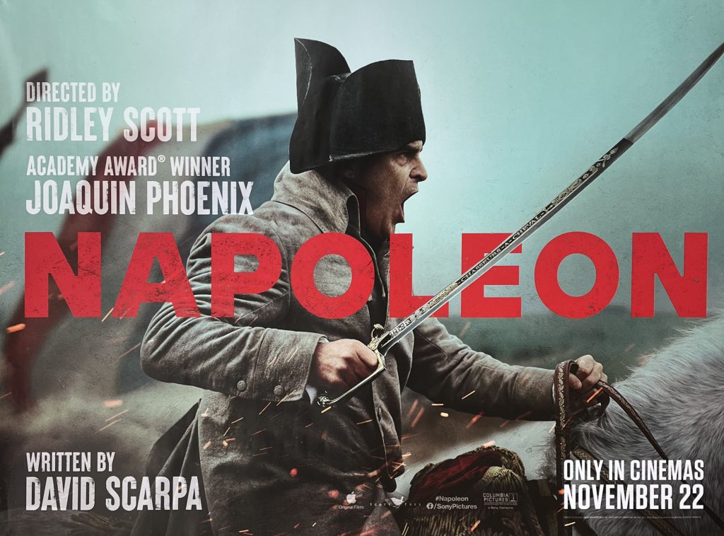 Napoleon 2023 UK Quad Movie Poster - BHP Collectibles