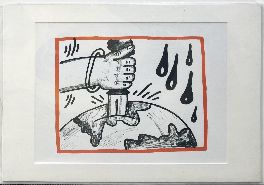 Planet Earth by Keith Haring | BHP Collectibles
