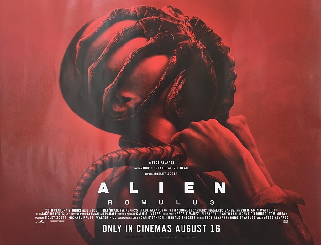 Alien Romulus 2024 UK Quad Poster - BHP Collectibles